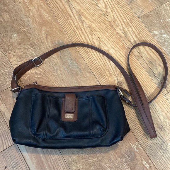 Born | Bags | Boc Born Black And Brown Crossbody Purse | Poshmark